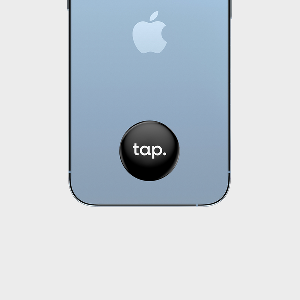 Tap NFC Sticker - Share Everything With A Tap - Black – NFC Egypt