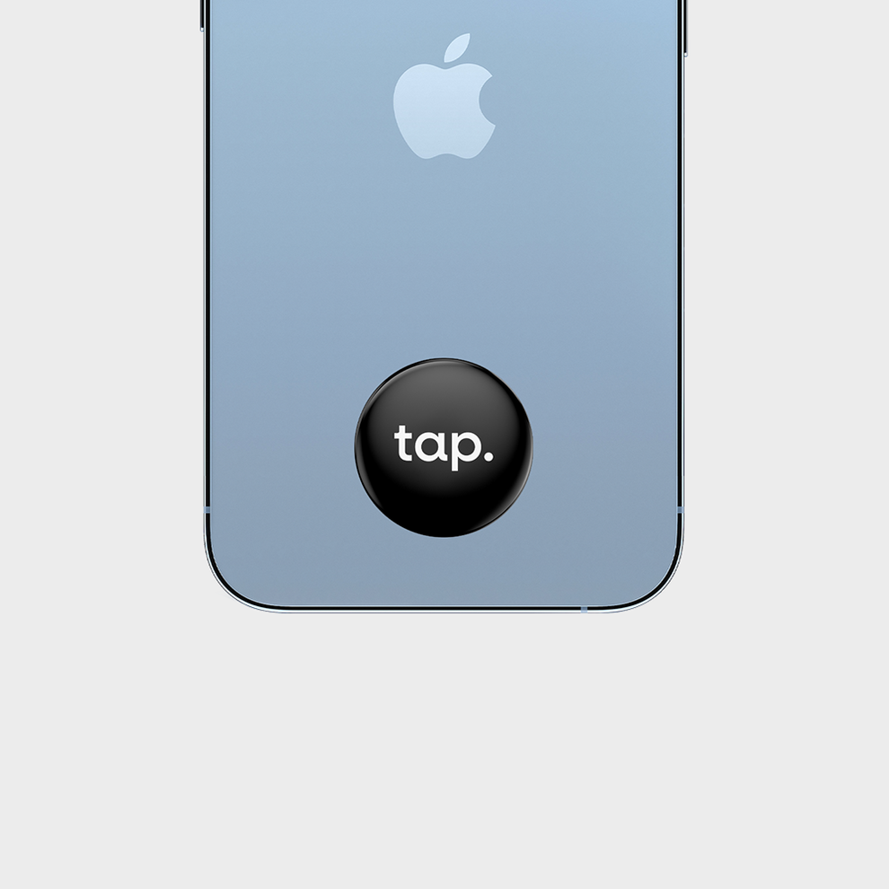 Tap NFC Sticker - Share Everything With A Tap - Black – NFC Egypt